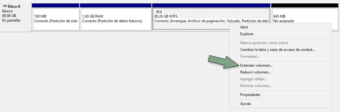 Blog Edudima.com - Windows Server 2022 - Modificar el layout de las particiones